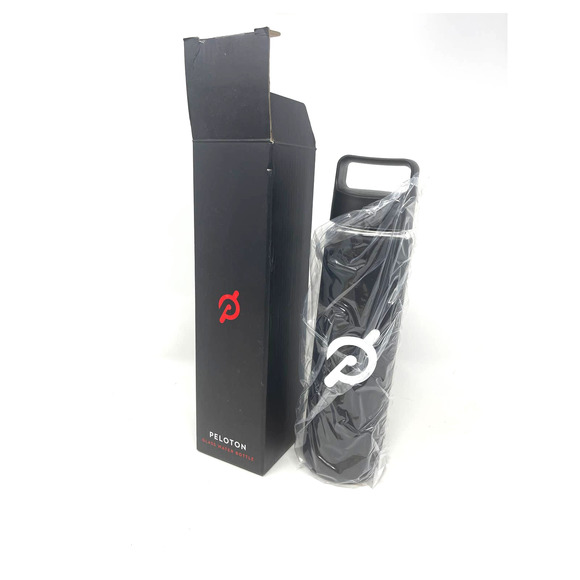 Peloton | Dining | New Peloton Water Bottle Black Glass Silicone Rubber ...